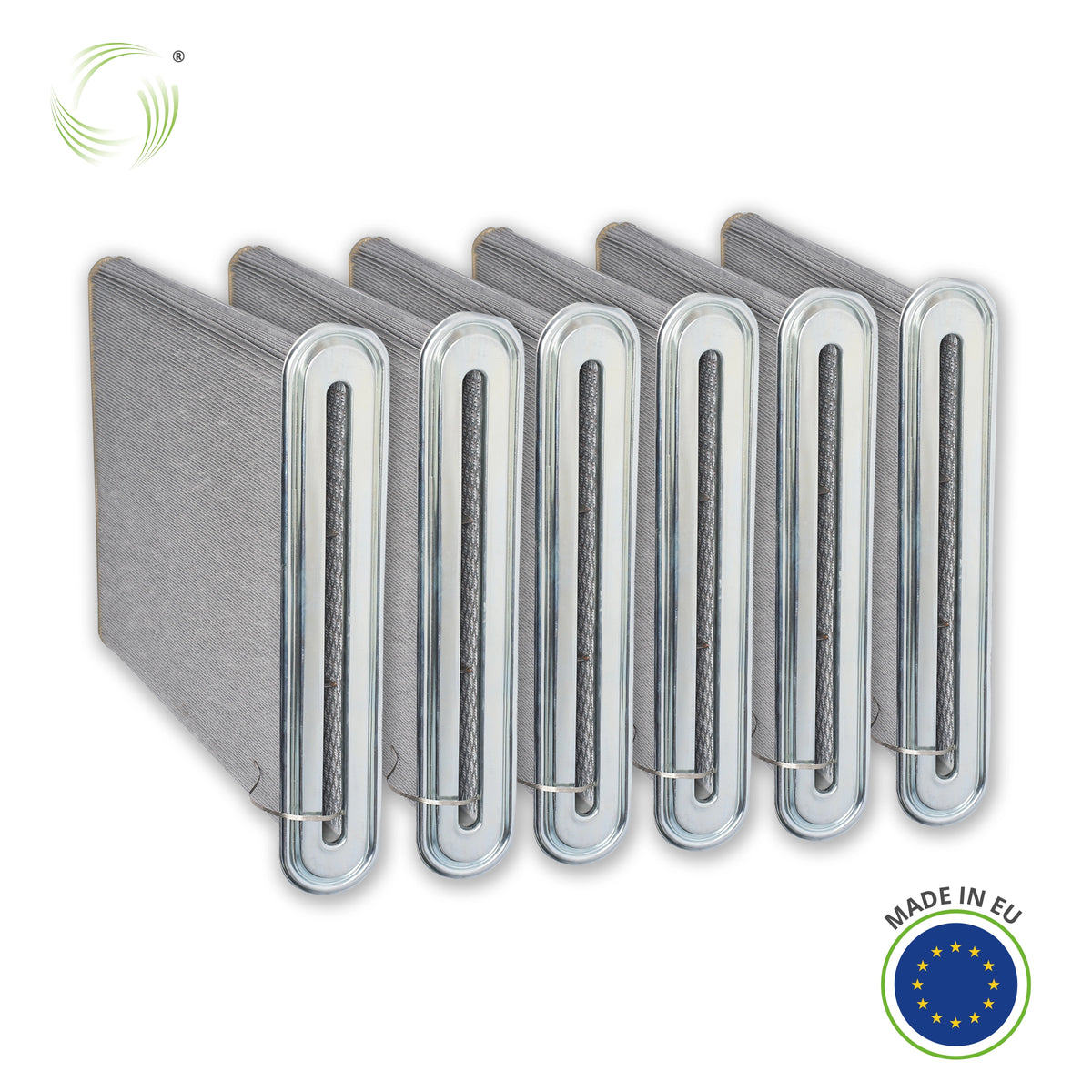 6-delige set filterplaten (695 x 85 x 950 mm) – Antistatisch ...